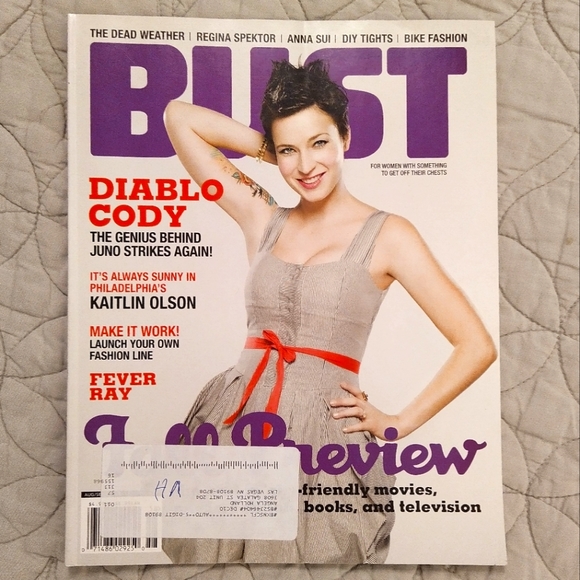 BUST Magazine | Accessories | Bust Magazine Diablo Cody Aug Sept 209 ...